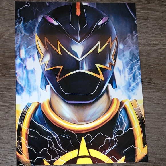 Art | Power Rangers 3d Holographic Lenticular Poster | Poshmark